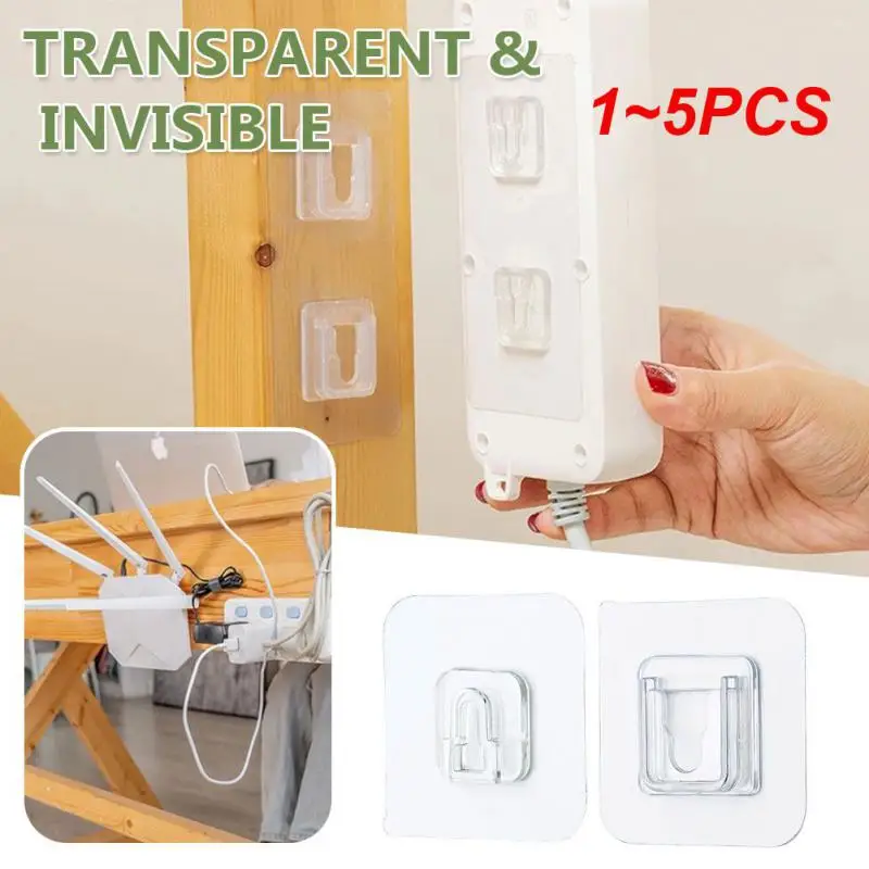 1-5PCS-Double-Sided-Adhesive-Wall-Strong-Hooks-Hanger-Suction-Cup ...