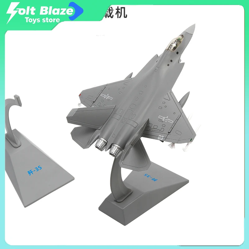 Original New 1/100 Alloy Simulation Model of J35A Aircraft J-35 Fighter ...