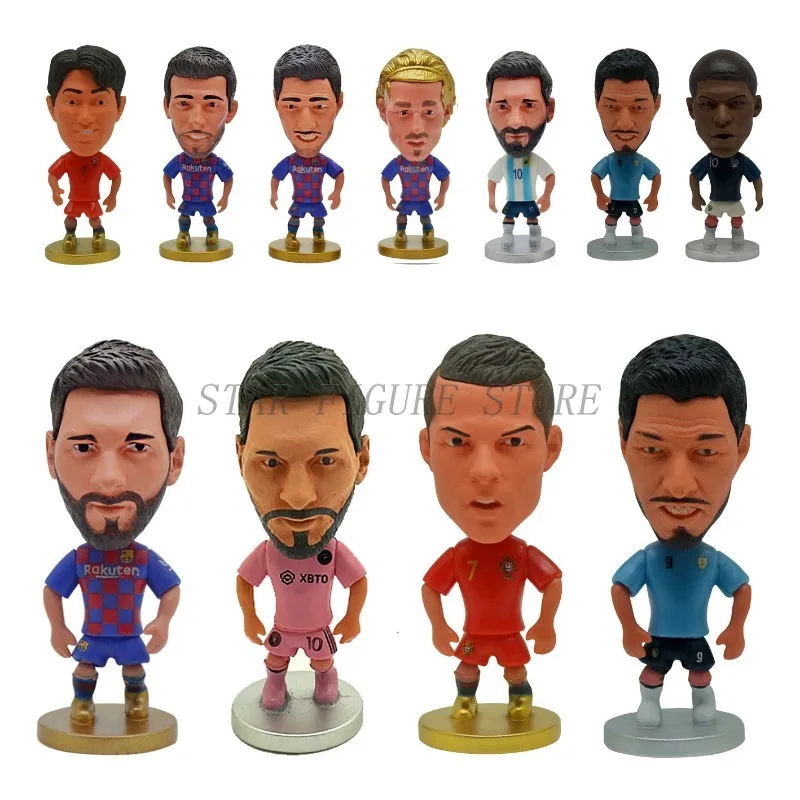 Mini-Soccer-Star-Figure-Car-Ornaments-Collection-Model-Sports-Figurine ...