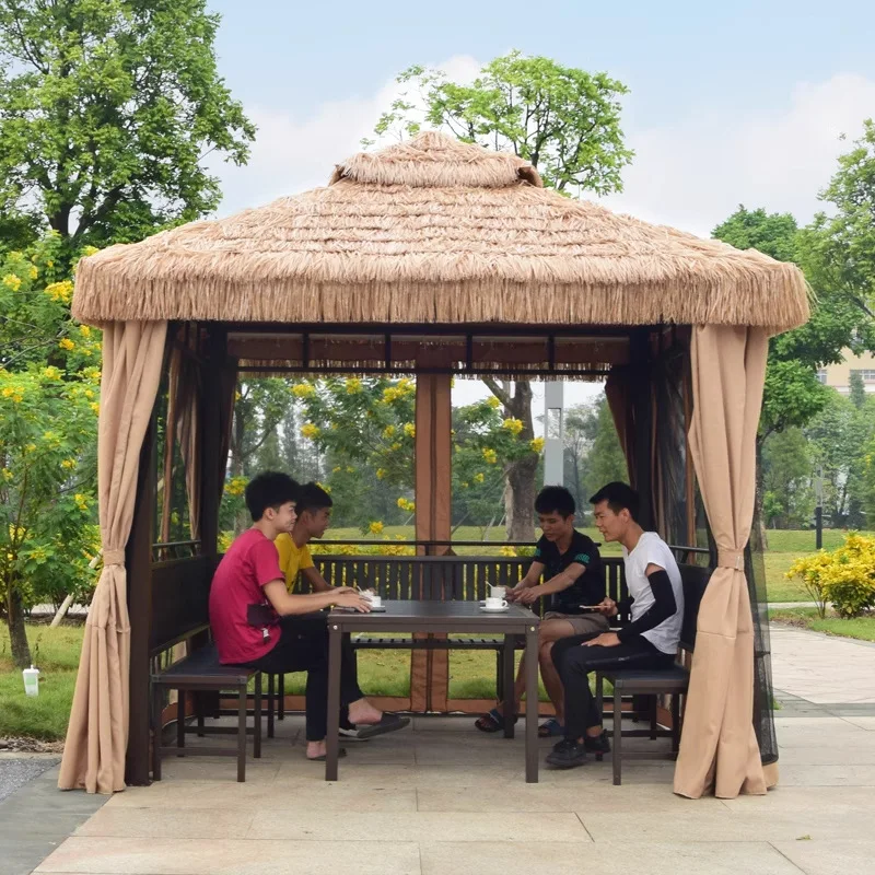 Outdoor gazebo villa courtyard garden rooftop leisure awning [deposit ...