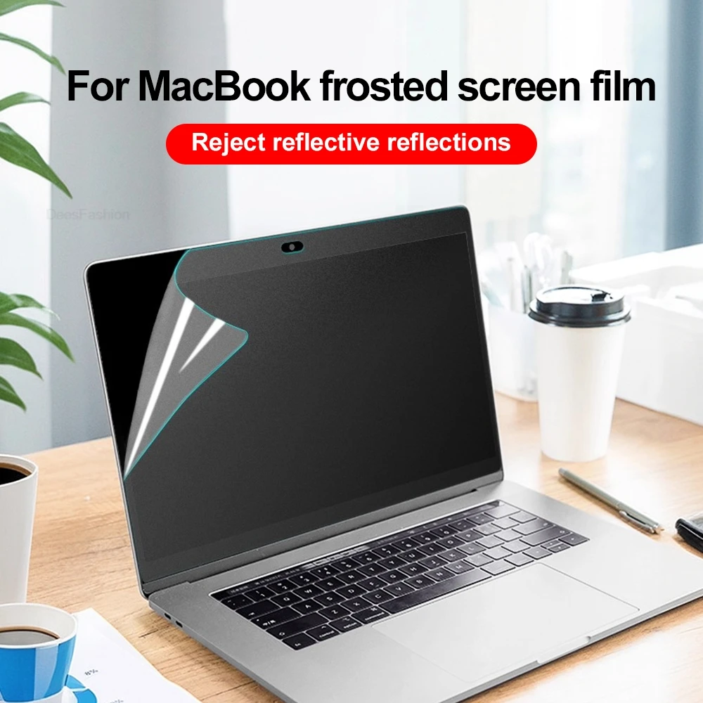 Matte Clear Film For Laptop For MacBook Air 13.6 13.3 15.3 Pro 14.2 16. ...