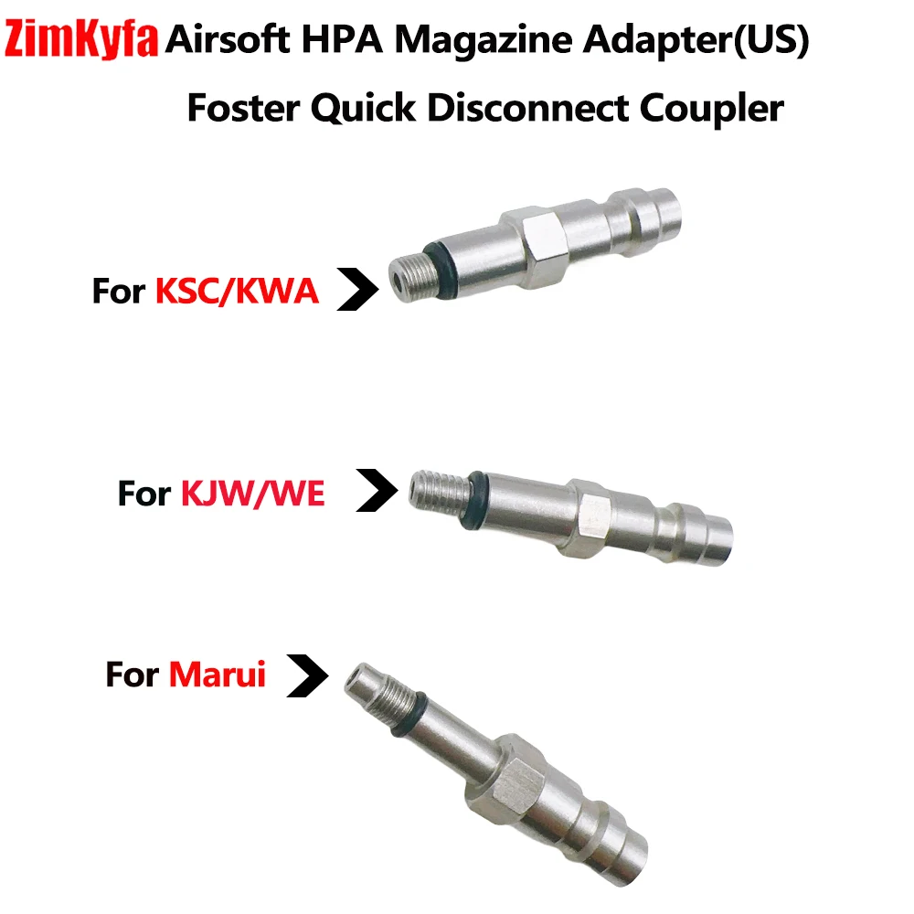 Airsoft-HPA-Magazine-Taps-Valve-Adapter-Male-Foster-Quick-Disconnect ...