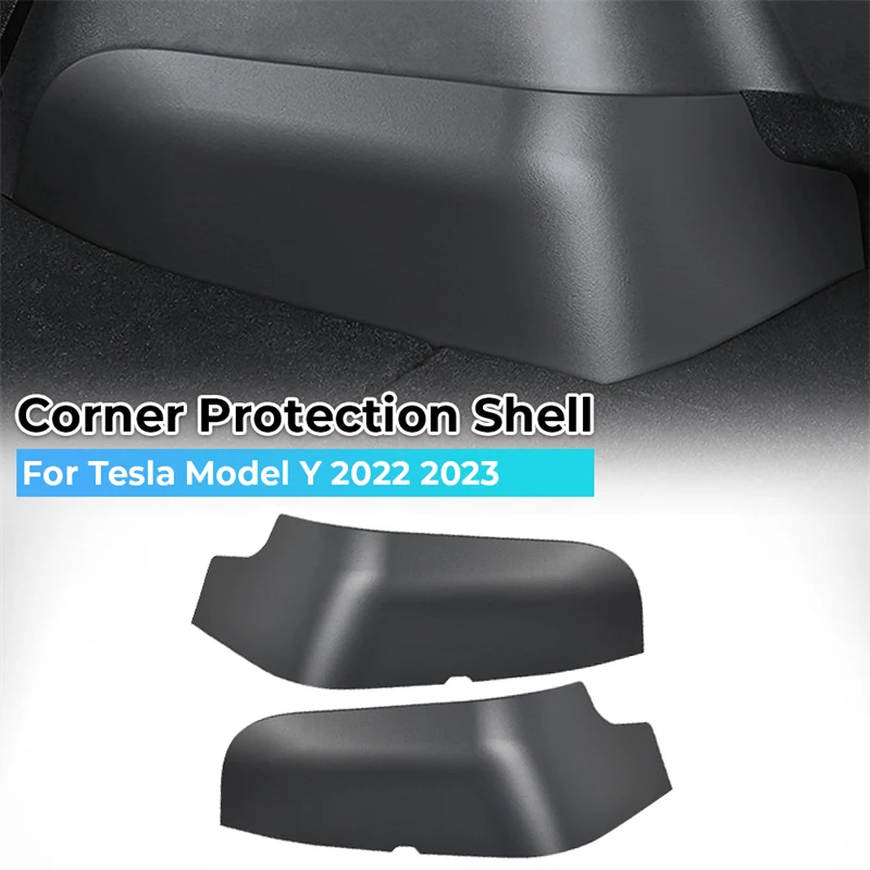 Car-Rear-Trunk-Side-Guards-For-Tesla-Model-Y-2022-2023-TPE-Cover-Fluff ...
