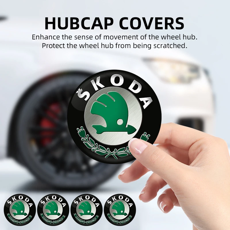 4pcs 56mm Car Wheel Center Hub Cap Badge Emblem Decal Wheel Sticker For ...