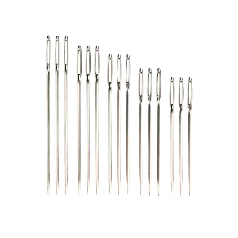100pcs pointed big hole big eye hand sewing needle hand sewing sewing ...