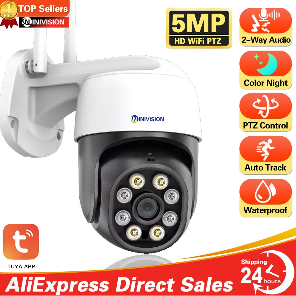Smart-Life-5MP-WiFi-Two-Way-Audio-Security-IP-Camera-Tuya-App-HD-Smart ...
