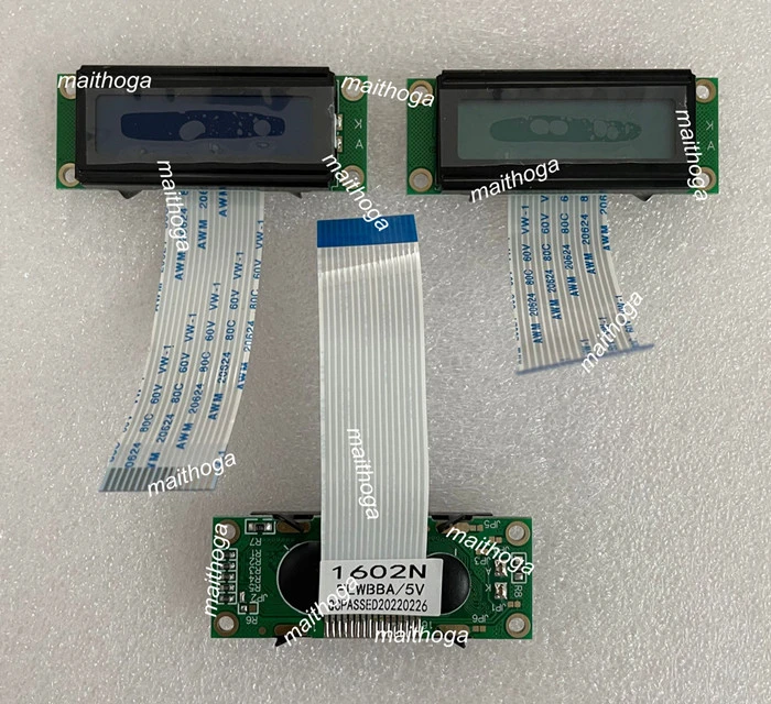 16PIN COB 1602N LCD Screen Module Blue/White Backlight Parallel ...