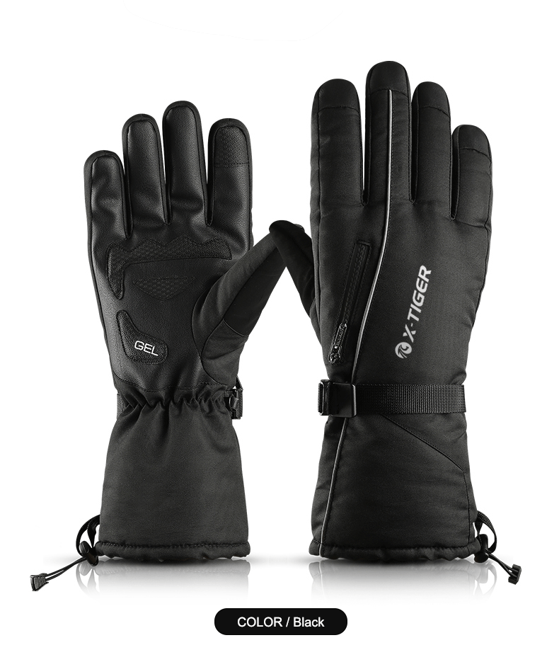 X-TIGER XM-ZPST-207 Touch Screen Bike Gloves Winter Thermal Windproof