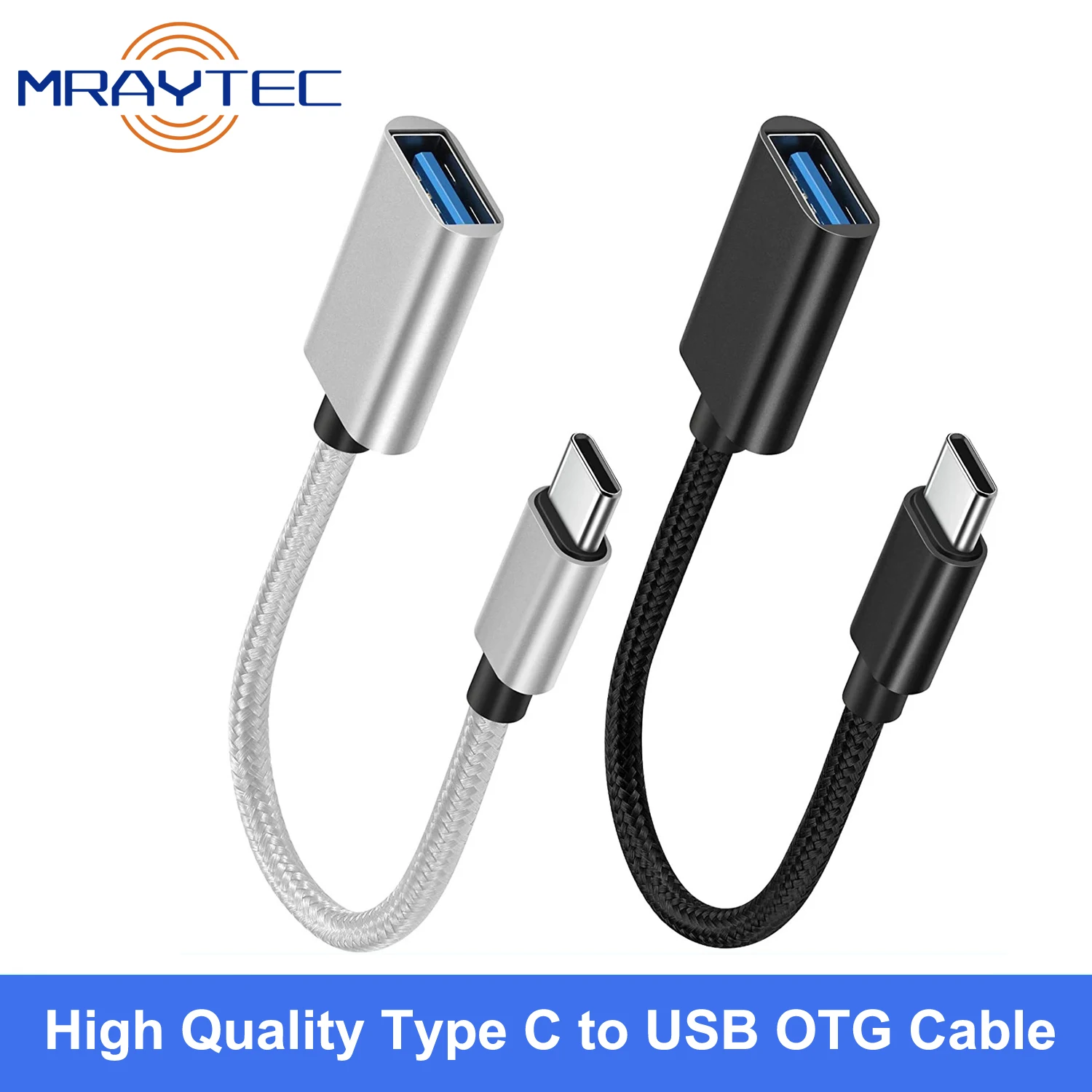 OTG Type C Cable Adapter USB to Type C Adapter Connector for Xiaomi Samsung S20 Huawei OTG Data ...