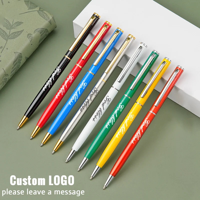 Exquisite-Custom-Logo-Engraved-Name-Metal-Ballpoint-Pens-Wedding ...