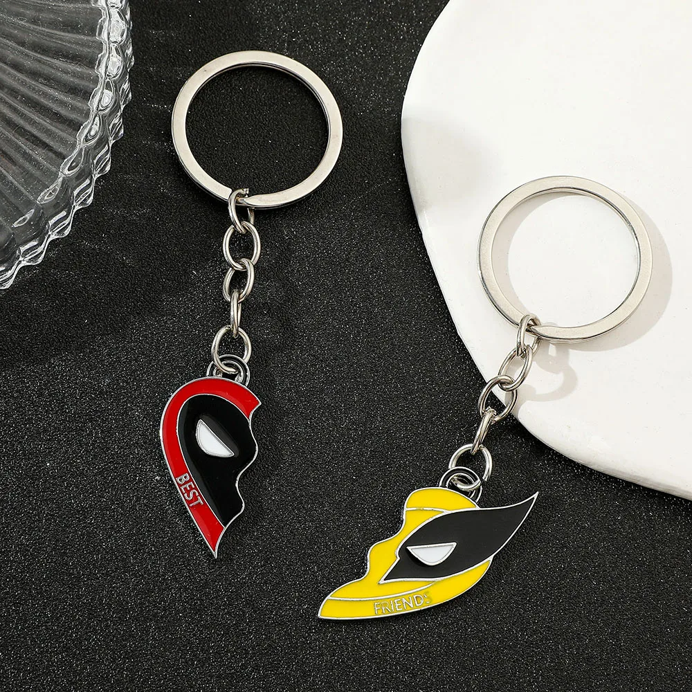 Marvel-Movies-Deadpool-Wolverine-Keychain-Fashion-for-Best-Friend-Gifts ...