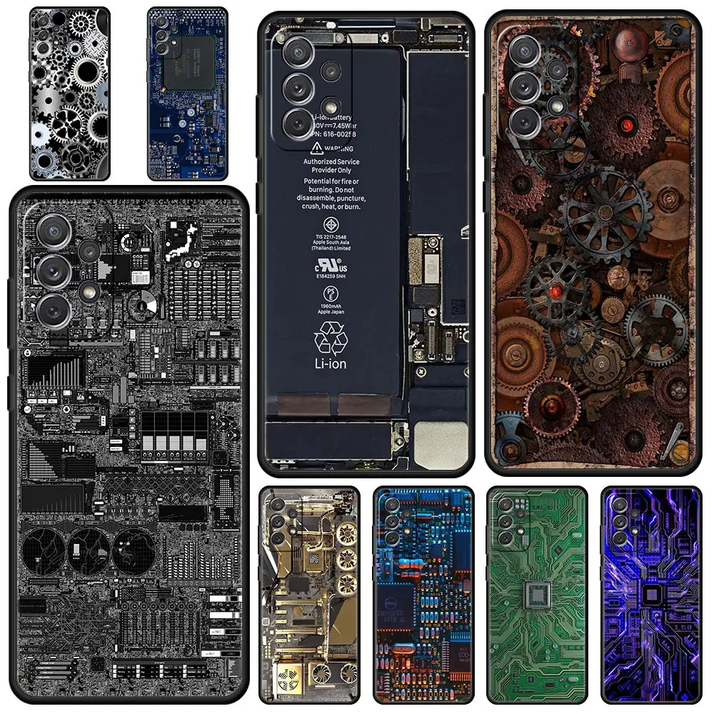 Inside-motherboard-Circuit-board-Phone-Case-for-Samsung-A51-A71-A21S ...