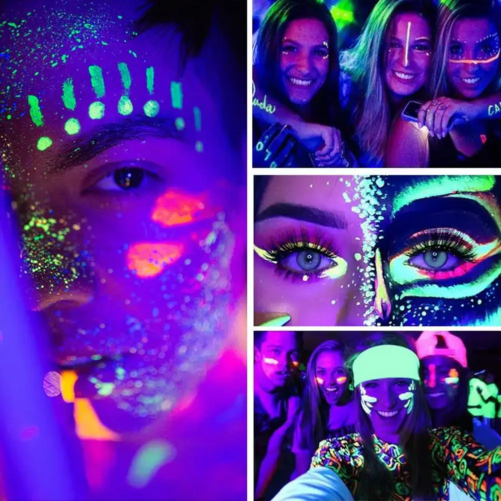 Glow In The Dark Face Paint Ideas