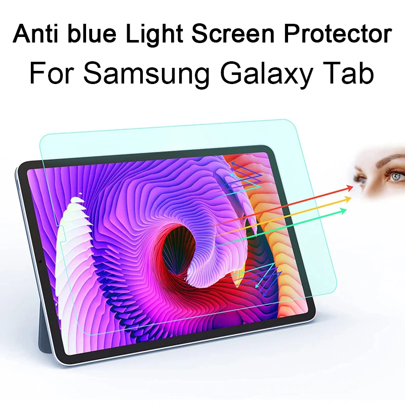 Protector de pantalla Anti luz azul para Samsung Galaxy Tab S6 Lite 10,4 S7 11 S7 FE 12,4 S8 ...