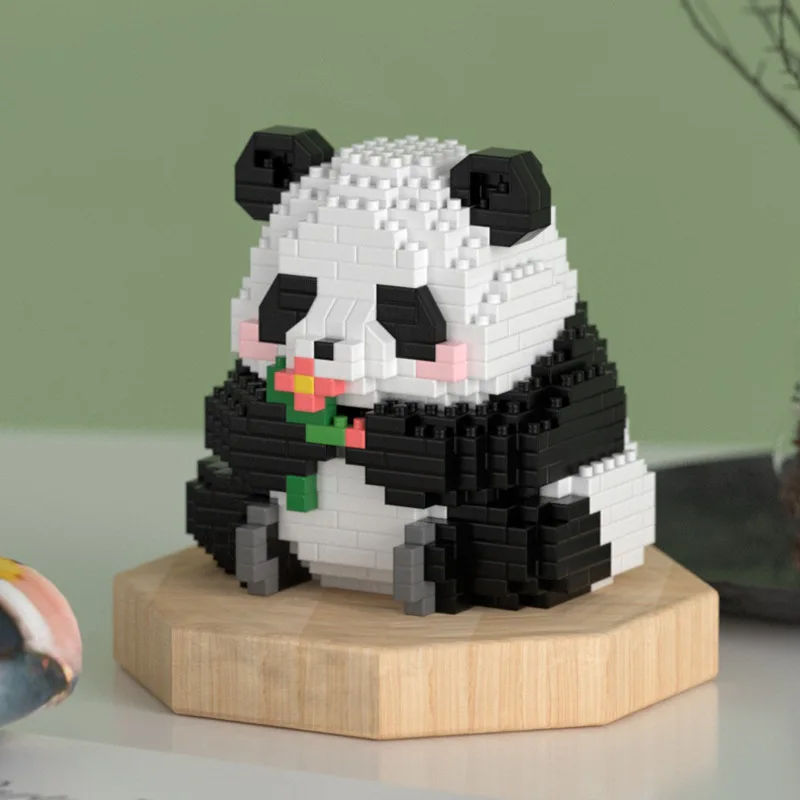 New-Animal-Cute-Kawaii-Panda-Micro-Building-Blocks-Model-Mini-Bricks ...