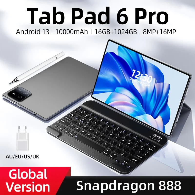Tablet-Dual-Sim-Original-Pad-6-Pro-Android-13-Snapdragon-888-WiFi-HD ...