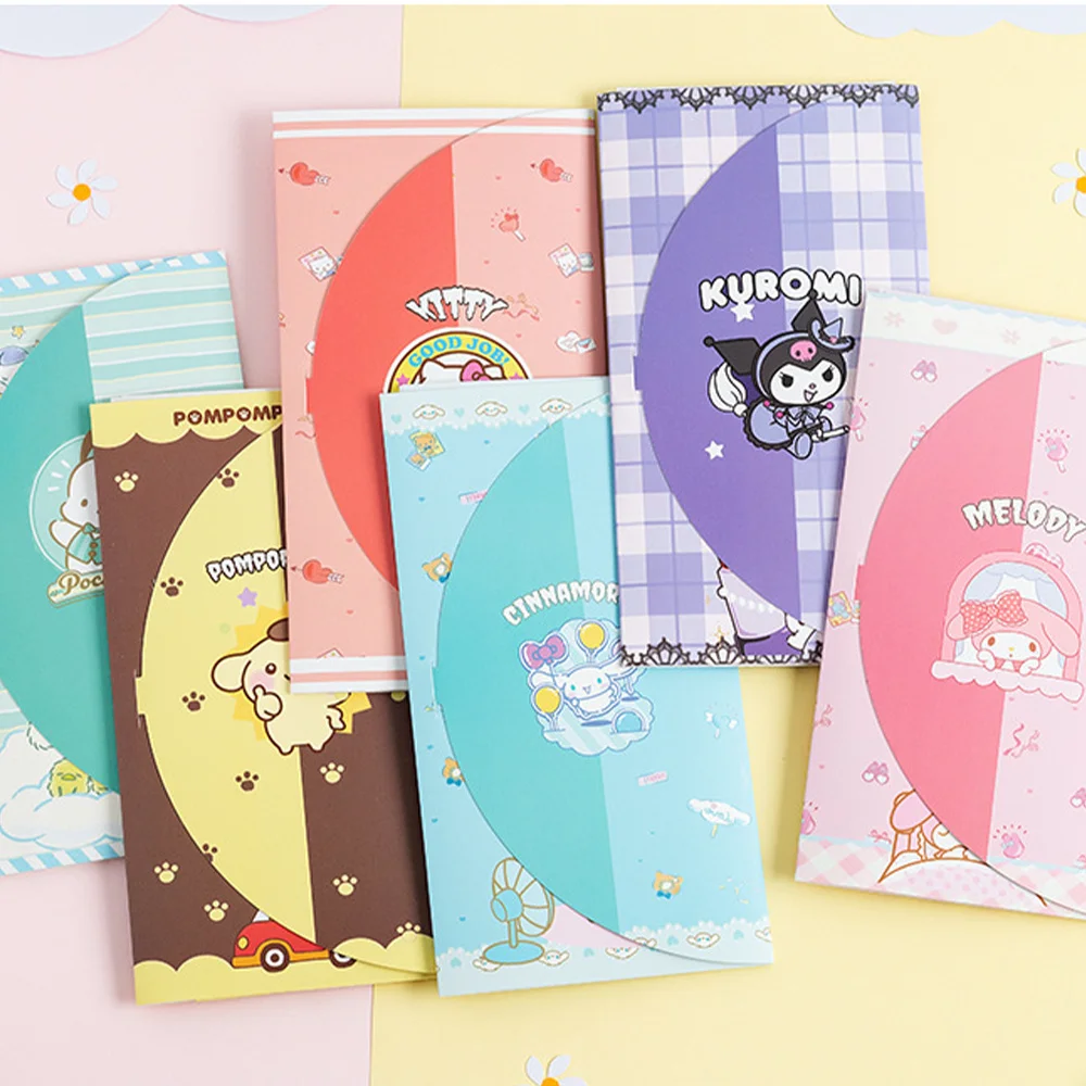 Sanrio-DIY-Sticker-Hello-Kitty-Cinnamoroll-Kuromi-Melody-Pochacco-Hand ...