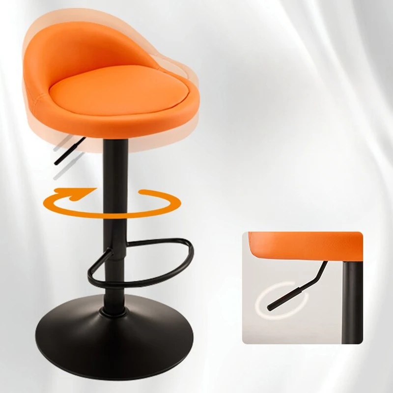 Backrest-Architect-Bar-Chairs-Italian-Type-Pedal-Furniture-Checkstand ...