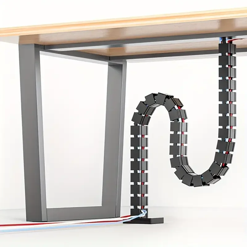 Adjustable Snake Cable Spine Cable Wire Management Solution for Desk ...