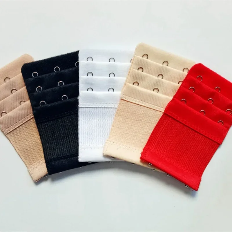 Adjustable Elastic Bra Extenders Straps for Women Belt Buckle Nylon Bra ...