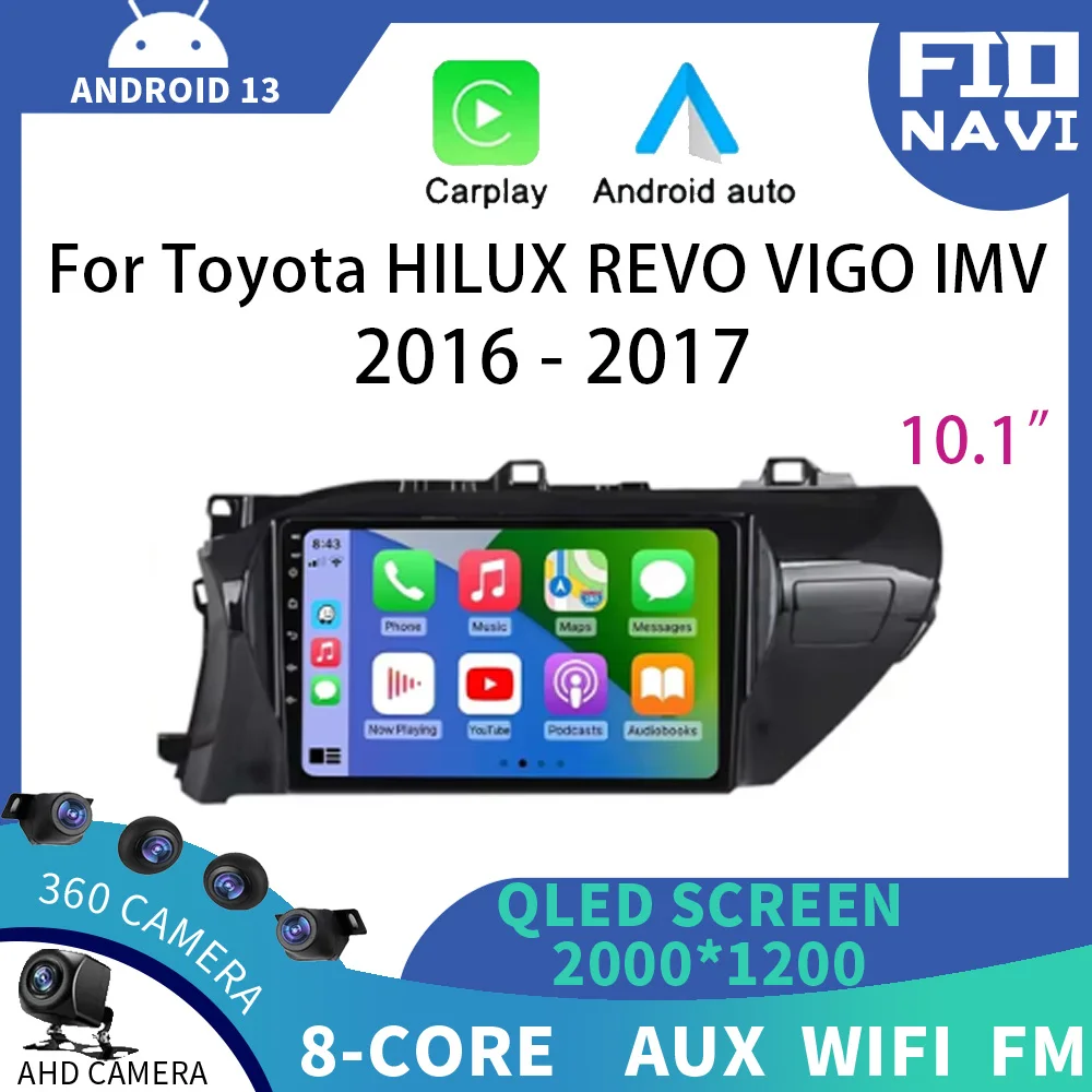 Android-13-For-Toyota-HILUX-REVO-VIGO-IMV-2016-2017-Car-Radio-Stereo ...