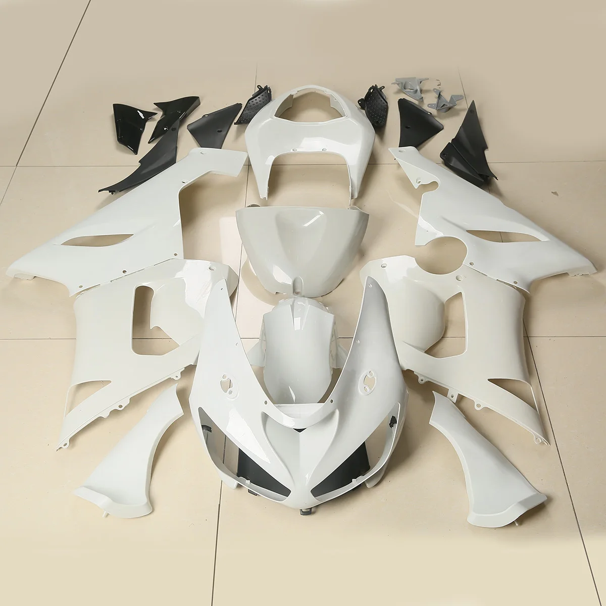 Unpainted Plastic Fairing Bodyworks Fit For Kawasaki Ninja ZX6R ZX 636 ...