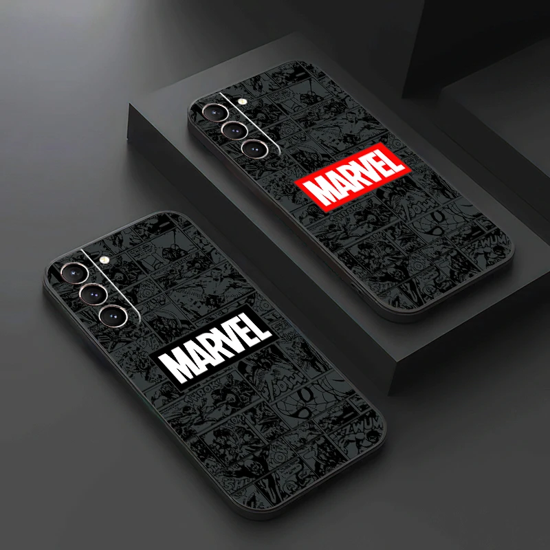 Marvel-Comics-Logo-Phone-case-para-Samsung-Galaxy-S23-S22-S21-S20-Ultra ...