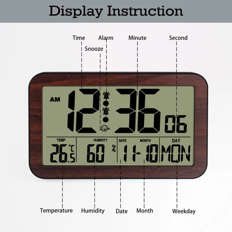 Large Digital Calendar With Numbers