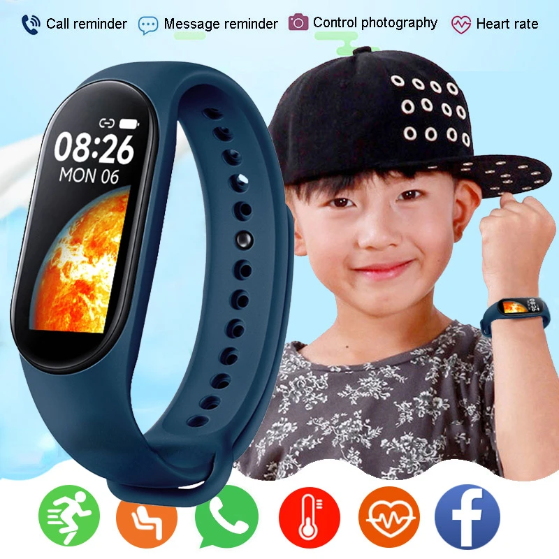 Silicone-Kids-Smartwatch-Children-Sport-Dynamic-Wallpaper-Watch-for ...