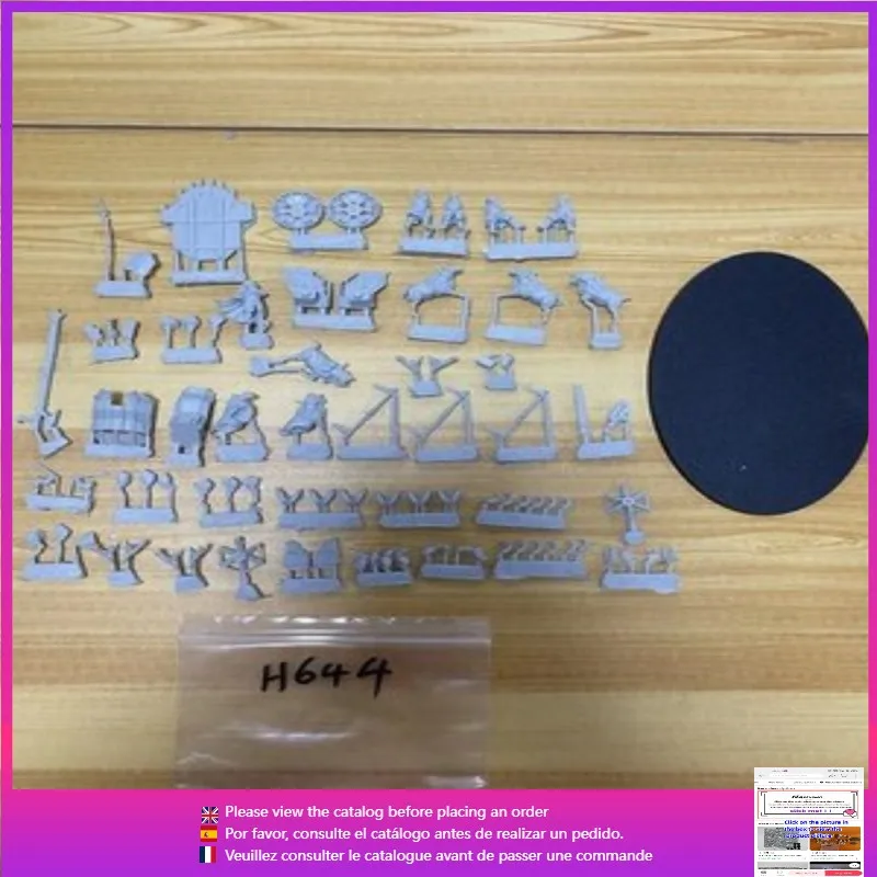 NX-Moria-Resin-Figure-Model-Resin-Model-Set-Tumi-Colorless-Self-assembly-Resin-Figure-Action ...