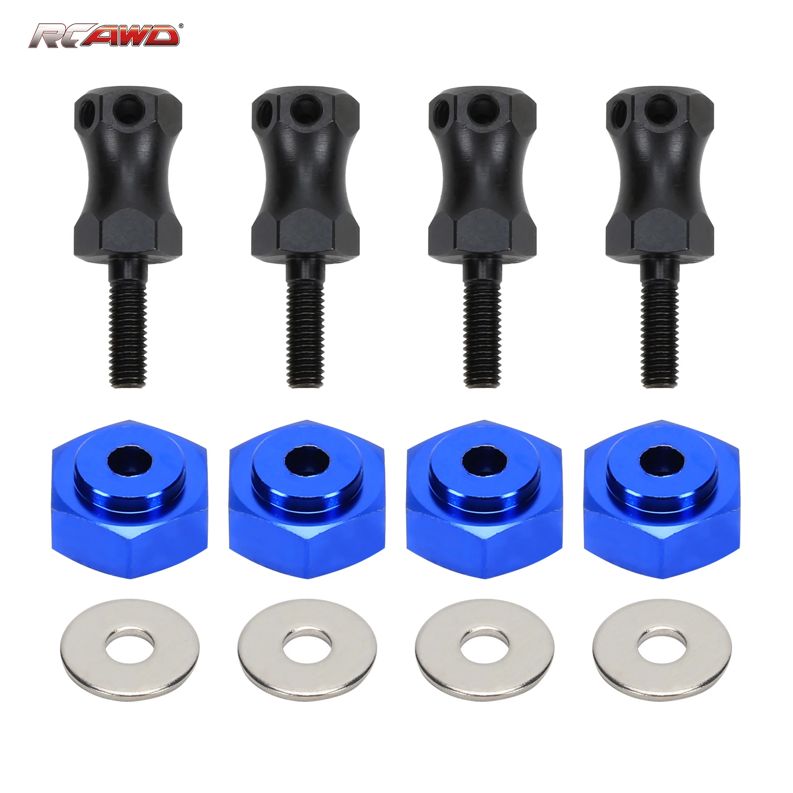 45-Front-Or-Rear-Extended-Wheel-Hex-15mm-wider-12mm-hex-convert-to-17mm ...