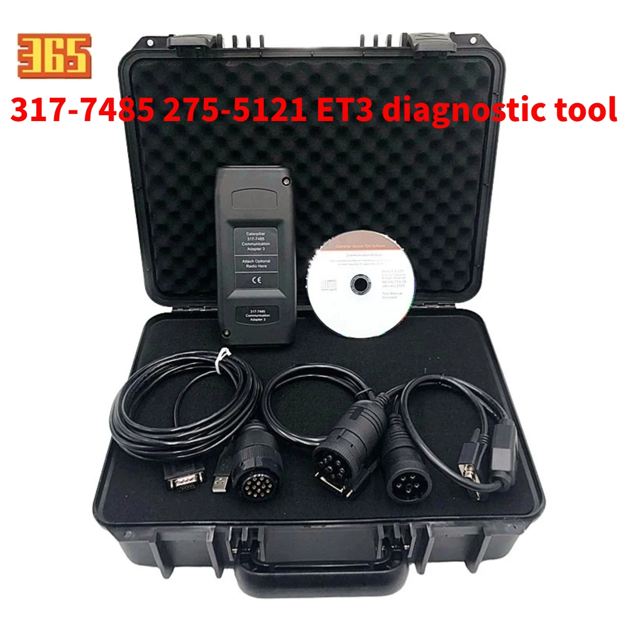 317-7485 275-5121 ET3 Communication Adapter 3 2019C Software Heavy Duty ...