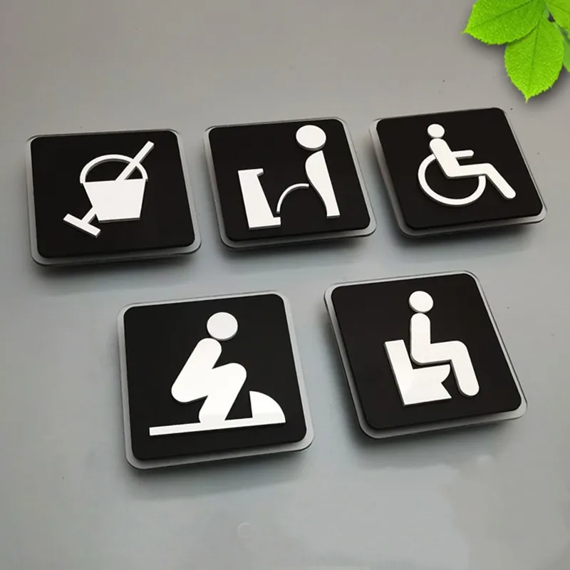 Creative-Signage-Toilet-Sticker-Funny-Man-WC-Sticker-Bathroom-Door ...