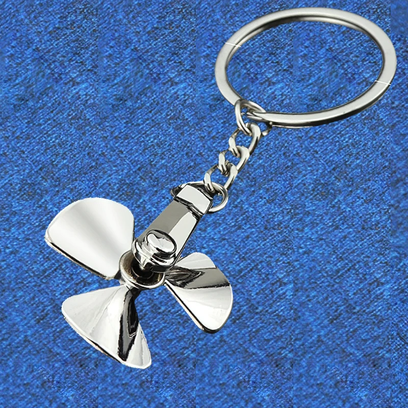 Rotating-Fan-Keychain-Pendant-Metal-Rotating-Propeller-Key-Chain ...