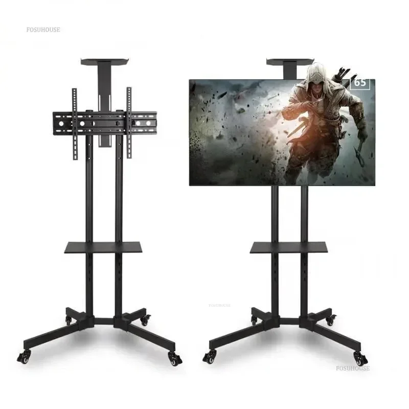 32-65-Inch-Steel-LCD-TV-Stand-Universal-Bracket-Movable-Display-Stand ...