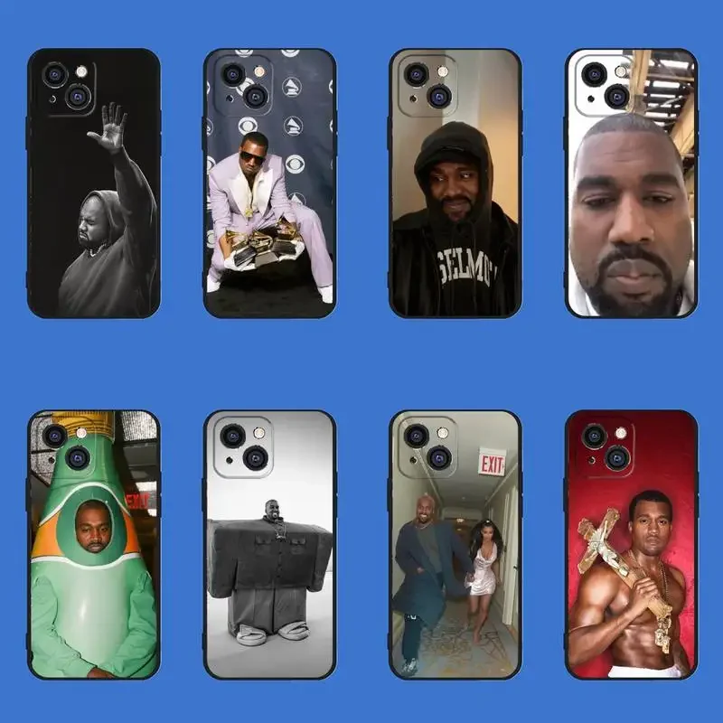 K-Kanye-West-Famous-Singer-Phone-Case-For-iPhone-11-12-Mini-13-14-15 ...