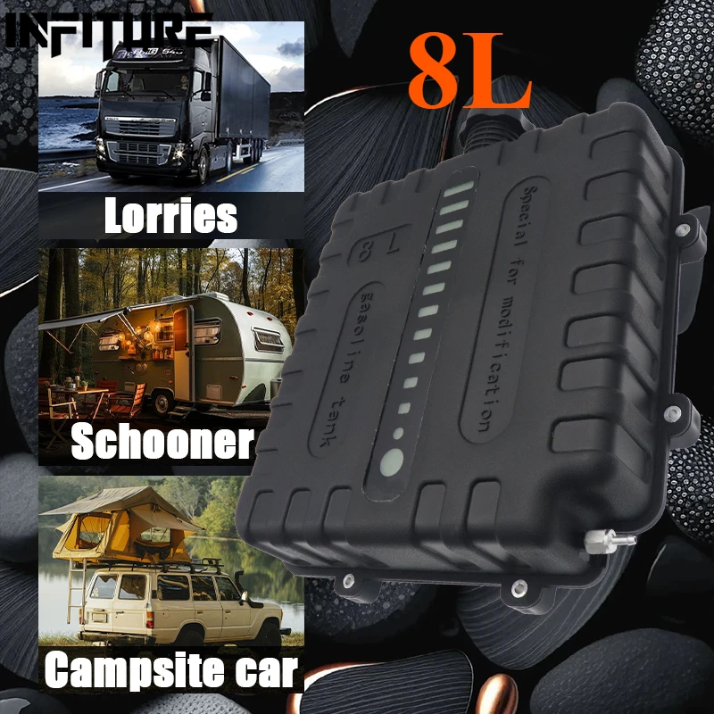 8L Fuel Oil Tank Leakproof Efficient Refueling Portable Petrol Fuel ...