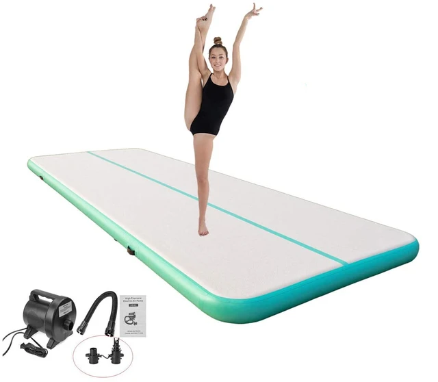 Gymnastics Inflatable Airtrack With Free Pump (4m 5m Gym, 50% OFF