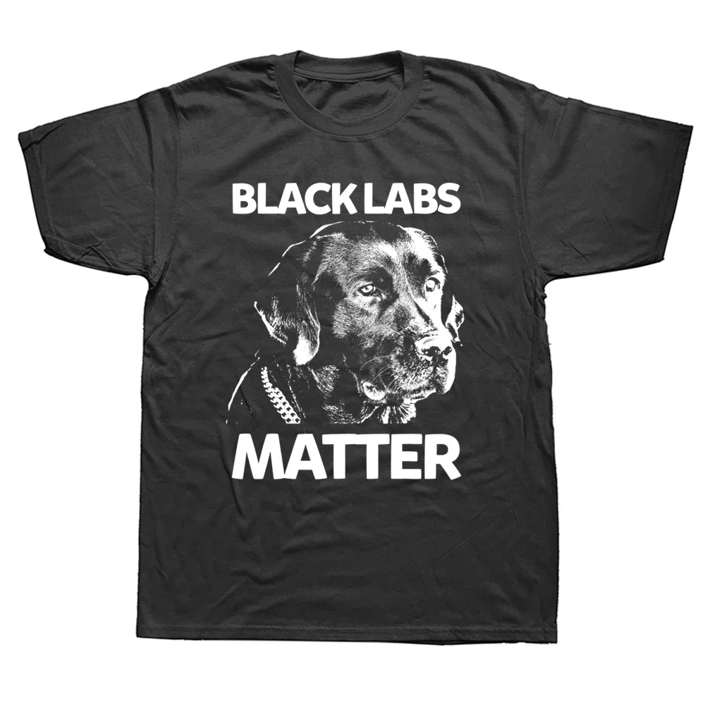 Funny-Black-Labs-Matter-Labrador-Dog-T-Shirts-Graphic-Cotton-Streetwear ...