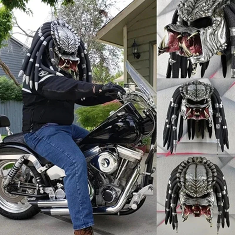 Alien Vs Predator Motorcycle Helmet