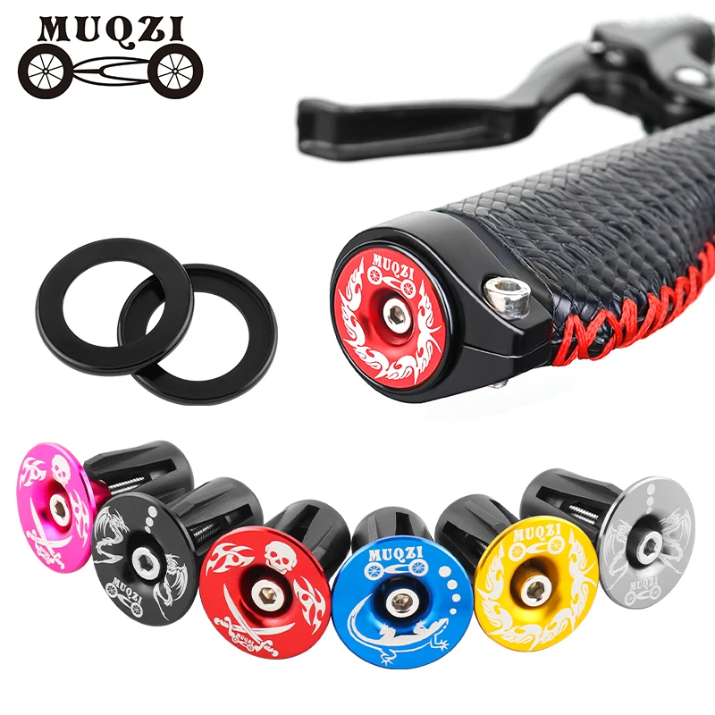 MUQZI-Bicycle-Handlebar-End-Caps-MTB-Road-BMX-Folding-Bike-Bar-Grips ...