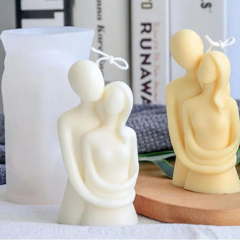 3D-Couple-Hug-Candle-Silicone-Mold-Epoxy-Resin-DIY-Plaster-Aromatherapy ...