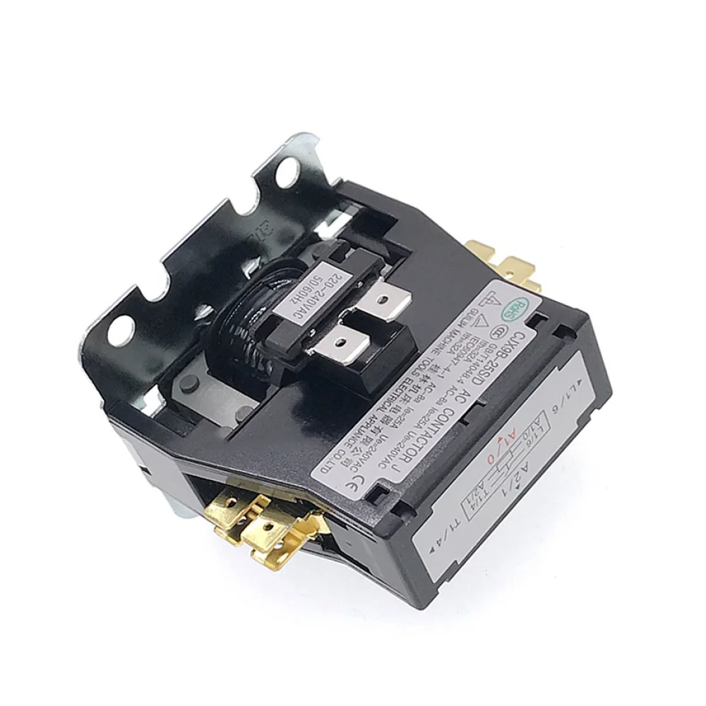 1Pcs CJX9B-25S/D 220-240VAC Air Conditioner Coil Magnetic Contactor for ...