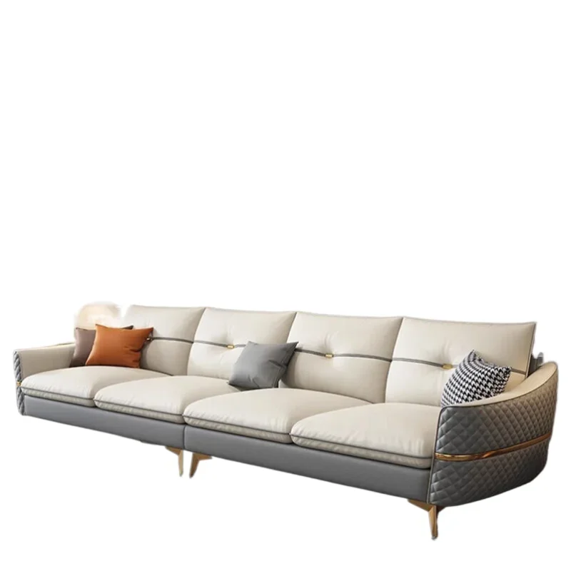 Minimalist-Elegant-SofaS-leather-Nordic-Modern-Sectional-Sofas-Lazy ...