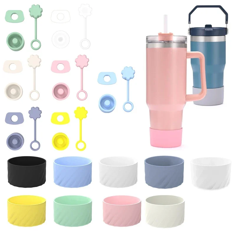 4Pcs-Silicone-Spill-Proof-Stopper-Set-for-Tumbler-40oz-Cup-Protective ...