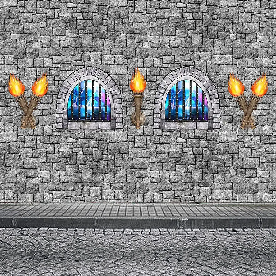 Castle Wall Backdrop