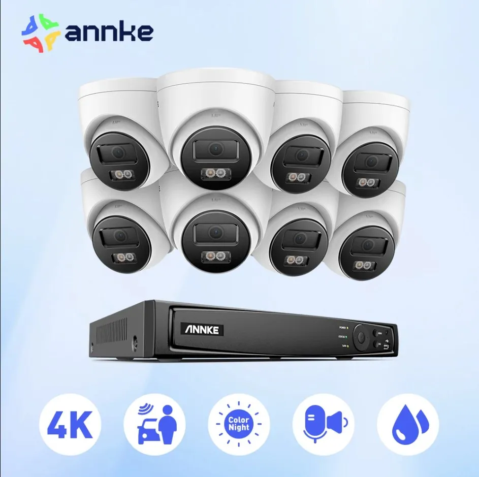 ANNKE-4K-Ultra-HD-POE-Video-Surveillance-System-8CH-NVR-Recorder-With ...
