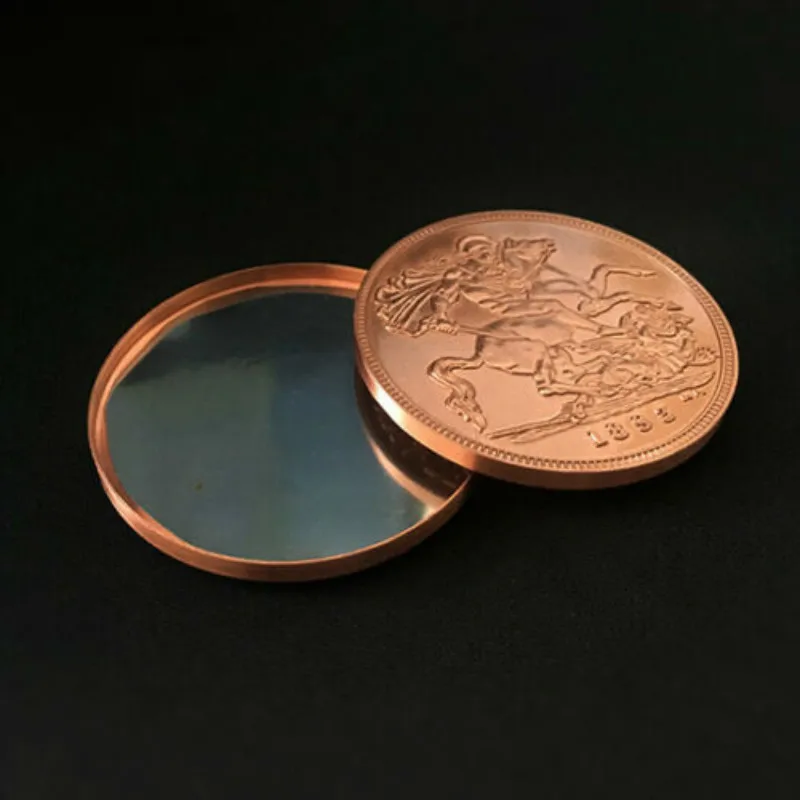 Shimmed-Expanded-Shell-Queen-Victoria-Ancient-Coin-Tail-Copper-Magic ...