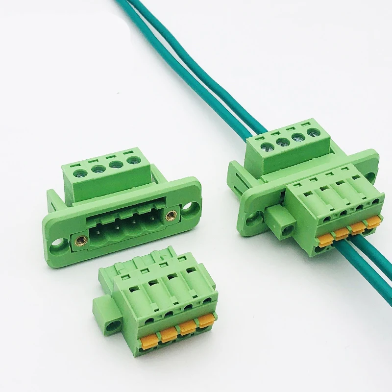 1Sets-Solder-free-through-the-wall-type-2EDGWC-5-08mm-plug-in-butt ...