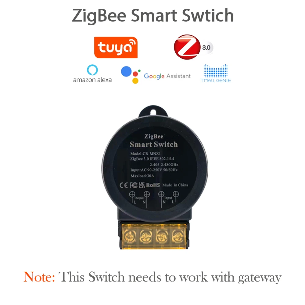COLOROCK-ZigBee-Smart-Switch-Tuya-Smart-Life-App-Work-with-Alexa-and ...